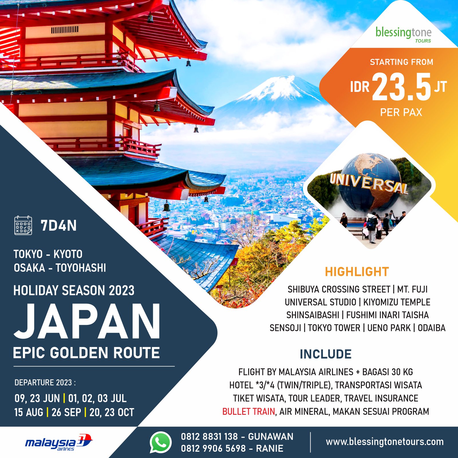 Paket Tour Murah Edisi Liburan Domestik & Internasional 2023